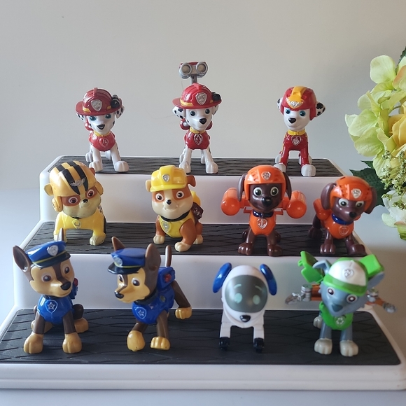 Paw Patrol | Toys | 1 Pieces Paw Patrol Rescue Team Action Figures Red ...